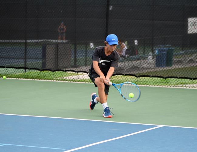 Third round action at the Georgia Junior Open Challenger tournament ...