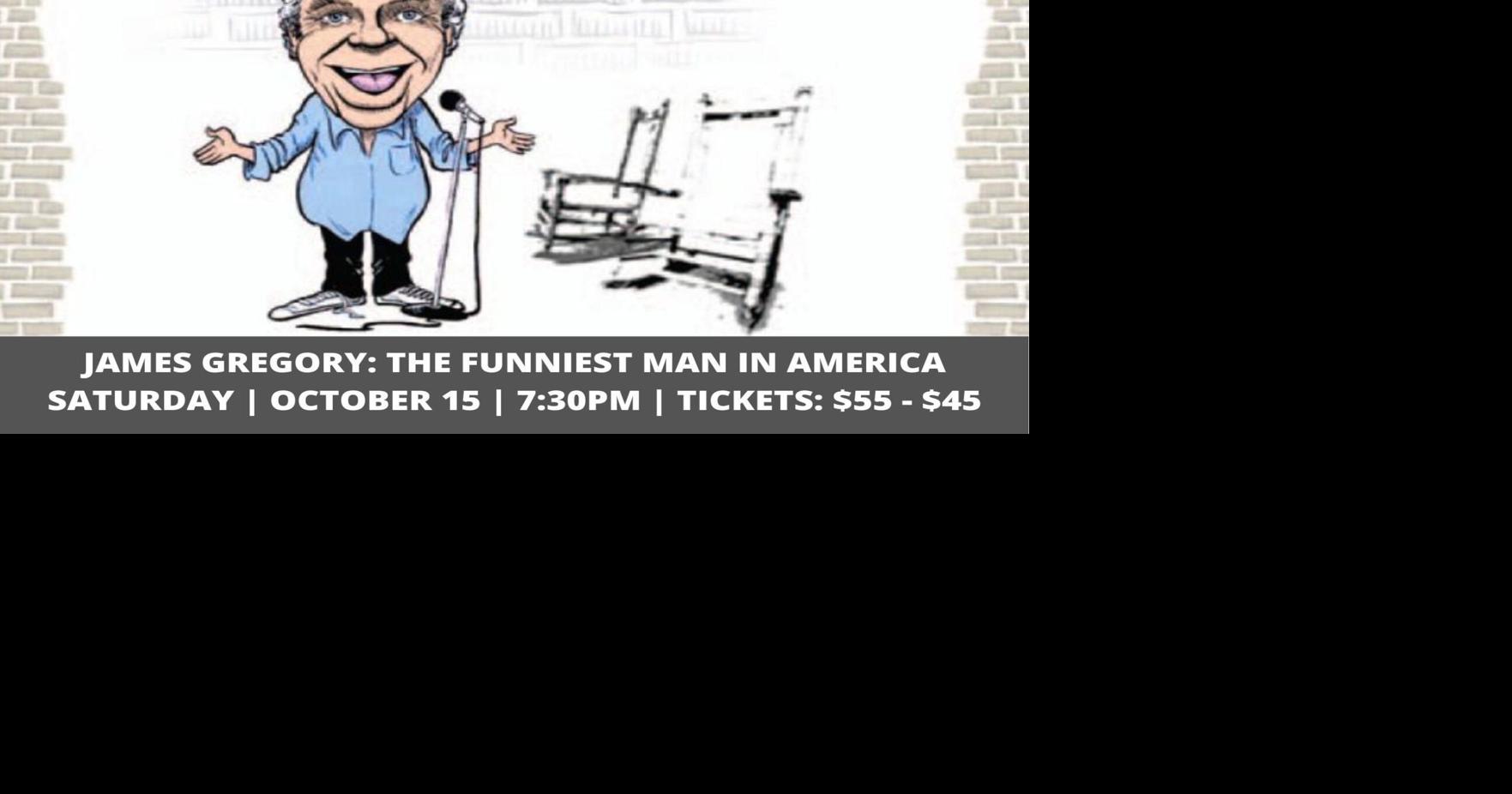 Comedian James Gregory performing at the GEM Theatre | Gordon Life ...