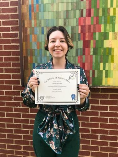 Woman's Club honors local student artist ahead of state competition ...