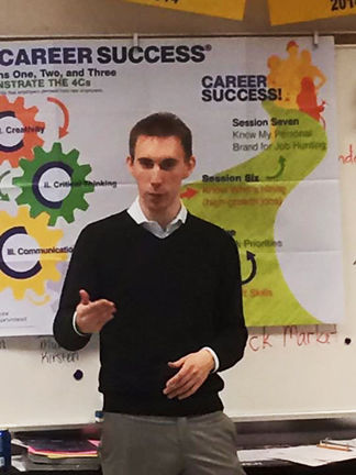 Former FBLA member and business student visits Sonoraville FBLA ...