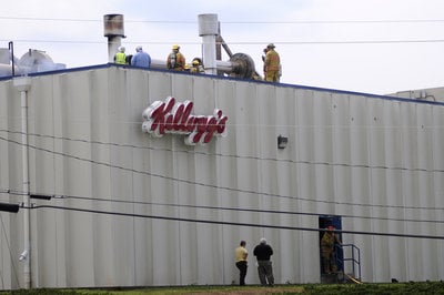 Fire at Kellogg plant blocks Old Lindale Road | The Rome News-Tribune ...
