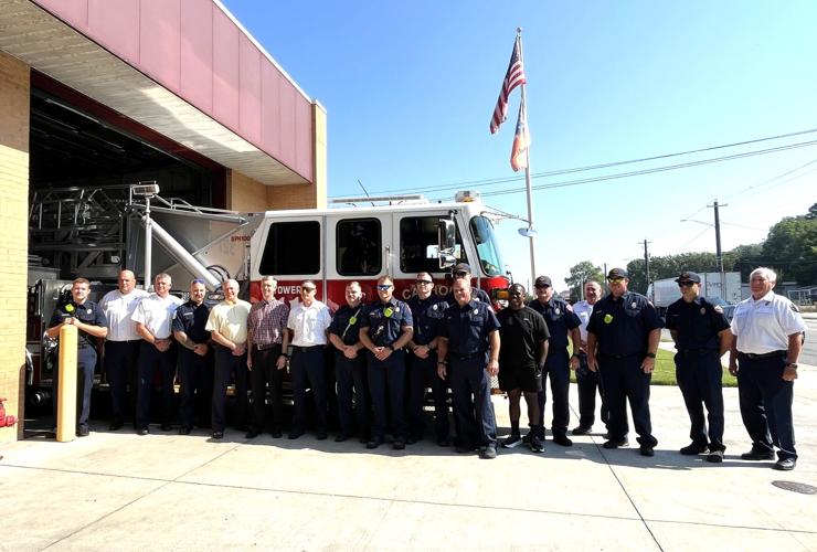 Calhoun Fire Department ‘pushes in’ Tower 11 | Local ...