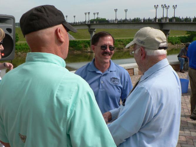 Celebrating riverfront plaza, Town Green | Gallery ...