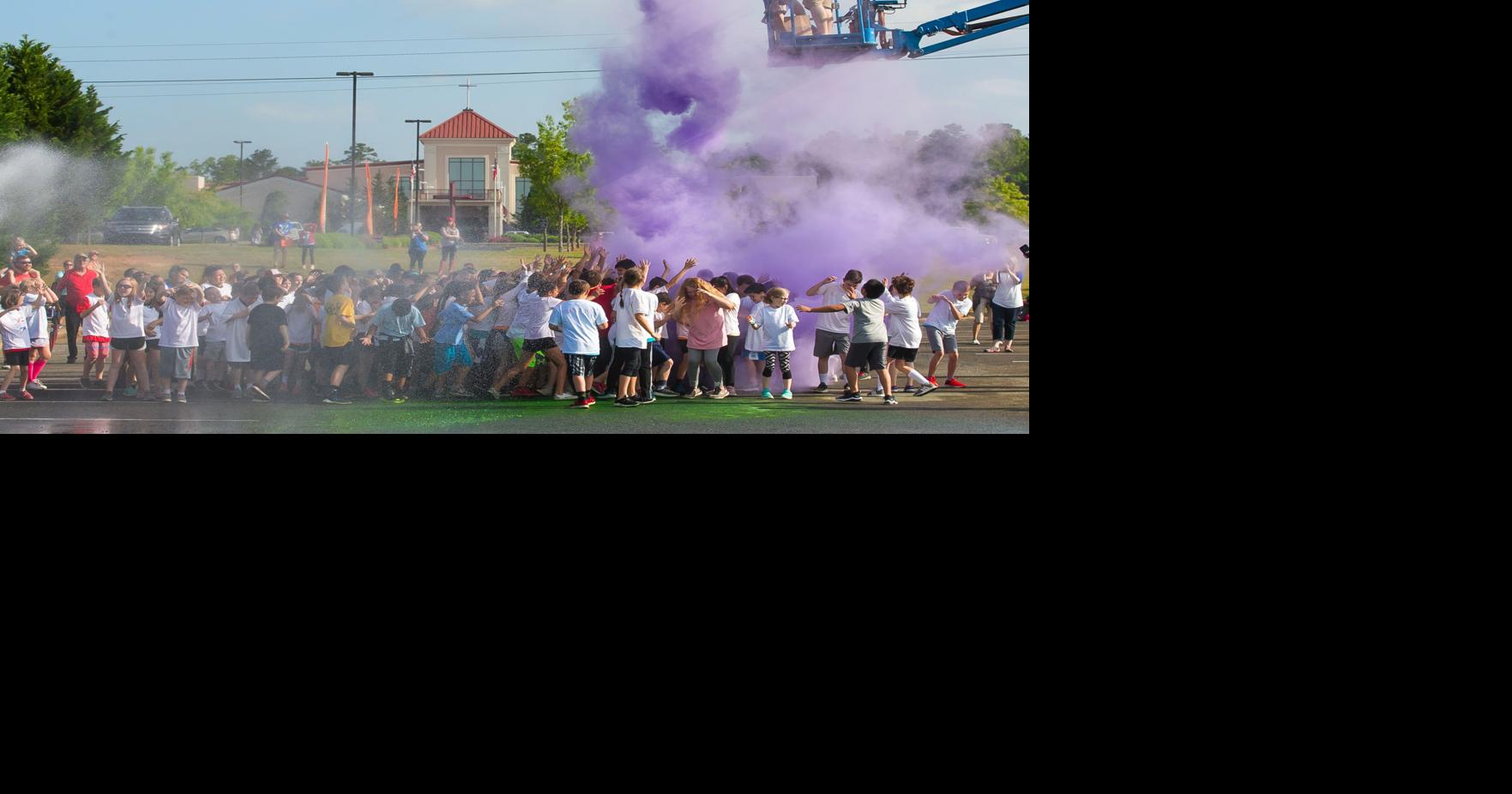 Armuchee Elementary School color run | Local News ...