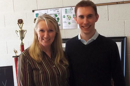Former FBLA member and business student visits Sonoraville FBLA ...
