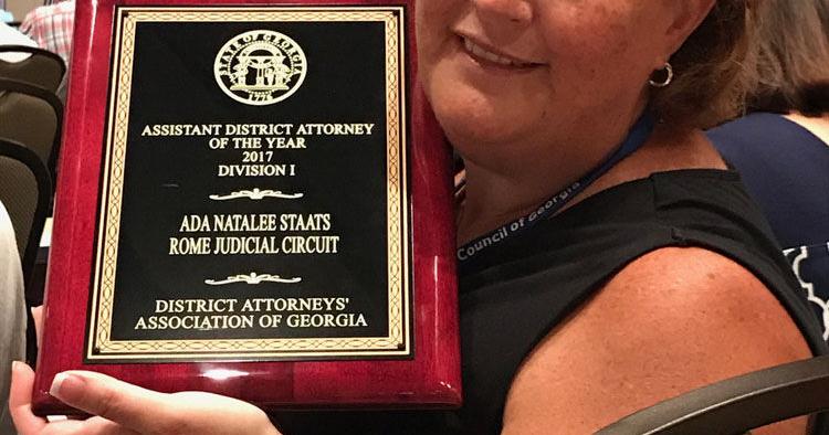 Floyd ADA Natalee Staats wins state honor | Hometown Headlines ...