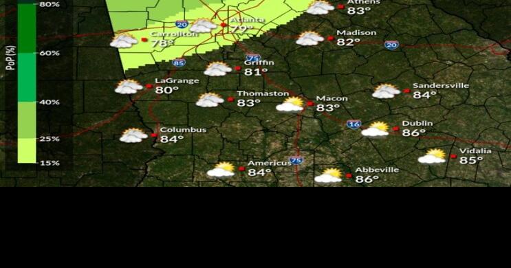Ware Mechanical Weather: A Trickle of Rain With Highs Near 80; Sizzling ...