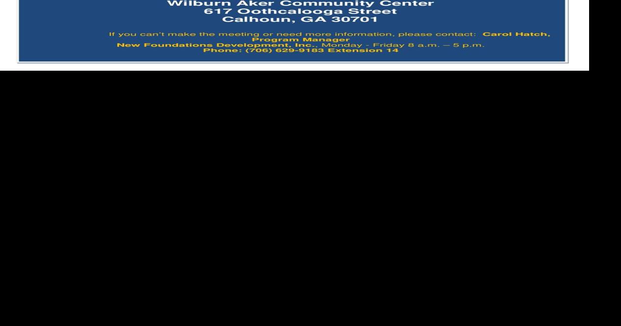 New Foundations to hold meeting on CHIP grant use | Gordon Life ...