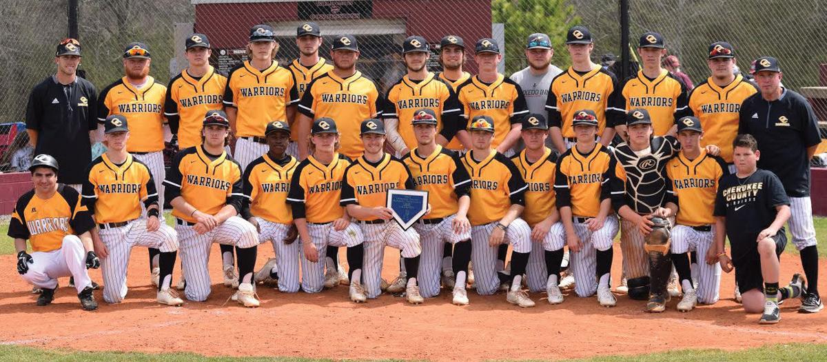 Warriors earn third straight Cherokee County Baseball Tournament ...
