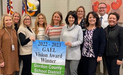 Gordon County Schools receives Vision Award | Education ...