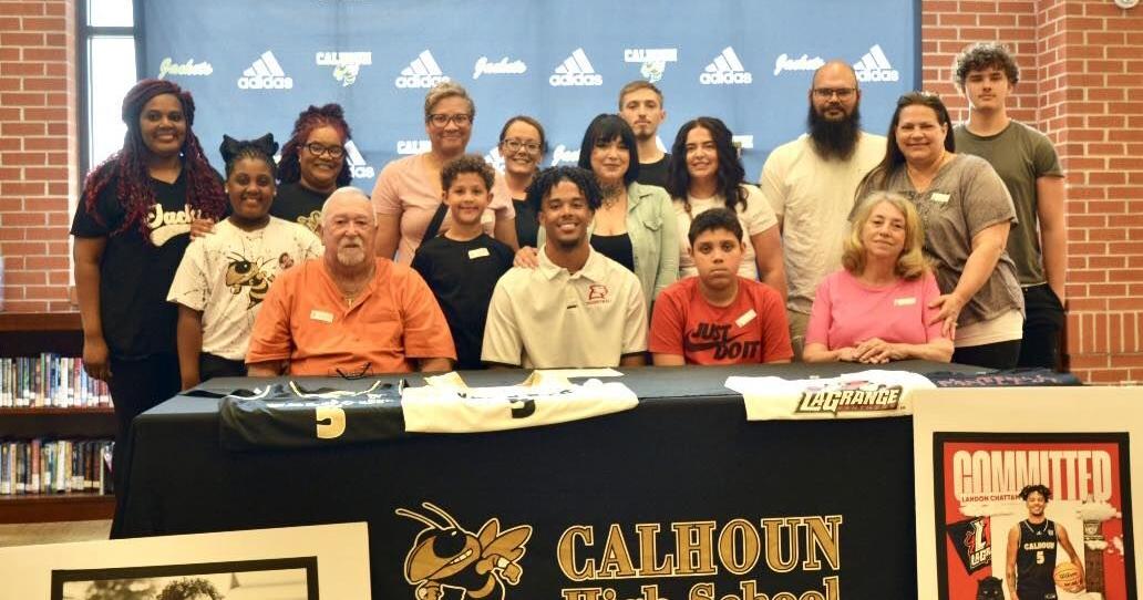 Landon Chattam Signs with LaGrange College | The Calhoun Times ...
