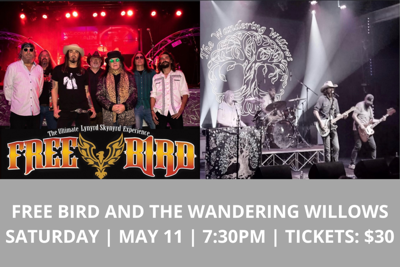 Free Bird and The Wandering Willows Return to The GEM Theatre | Gordon ...