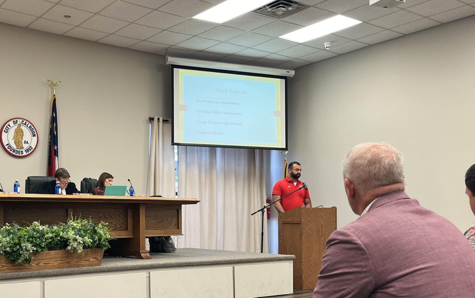 Calhoun Gets Update from PFAS Mitigation Engineer | Local ...