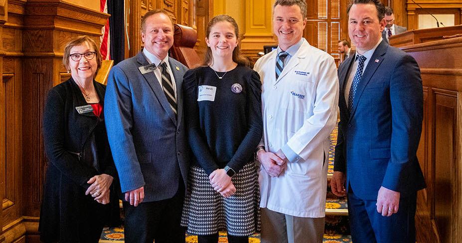 Harbin’s Brad Bushnell named Doctor of the Day at Ga. Capitol | Local ...