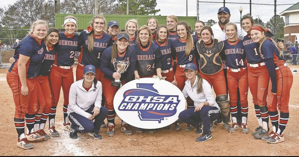 The first-ever fastpitch softball state championship ...