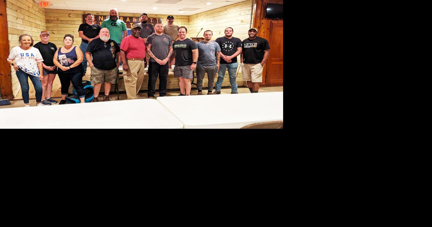 Team effort helps Calhoun VFW dry out from flooding ...