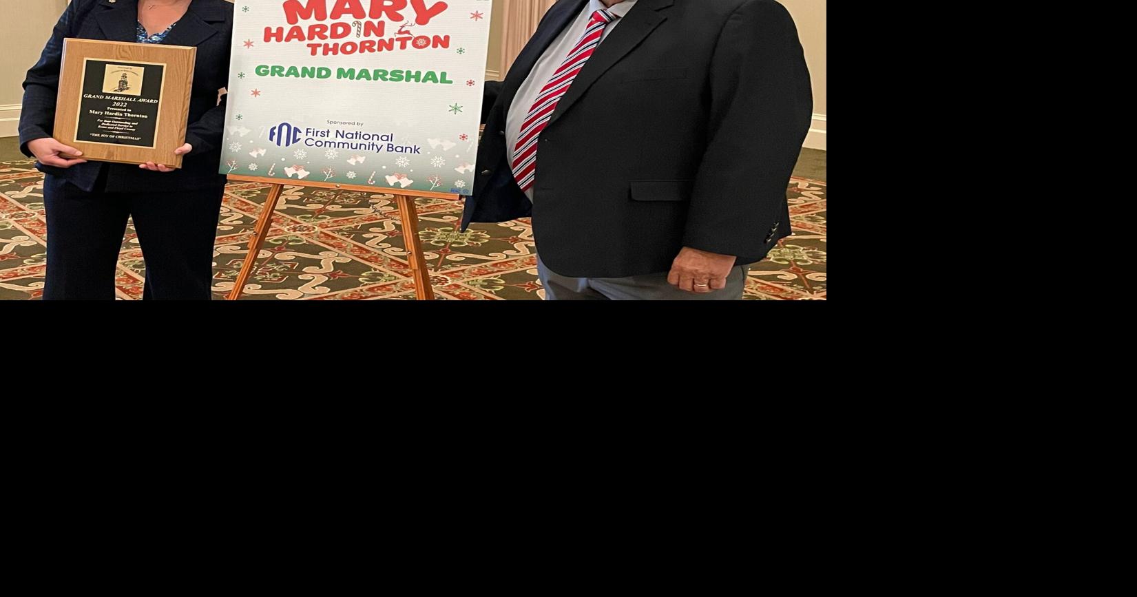 Mary Hardin Thornton named grand marshal of Rome's Christmas parade set ...