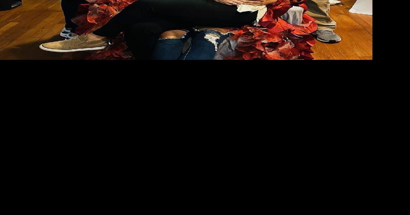 Victaria Saxton draft party with coaches | | northwestgeorgianews.com