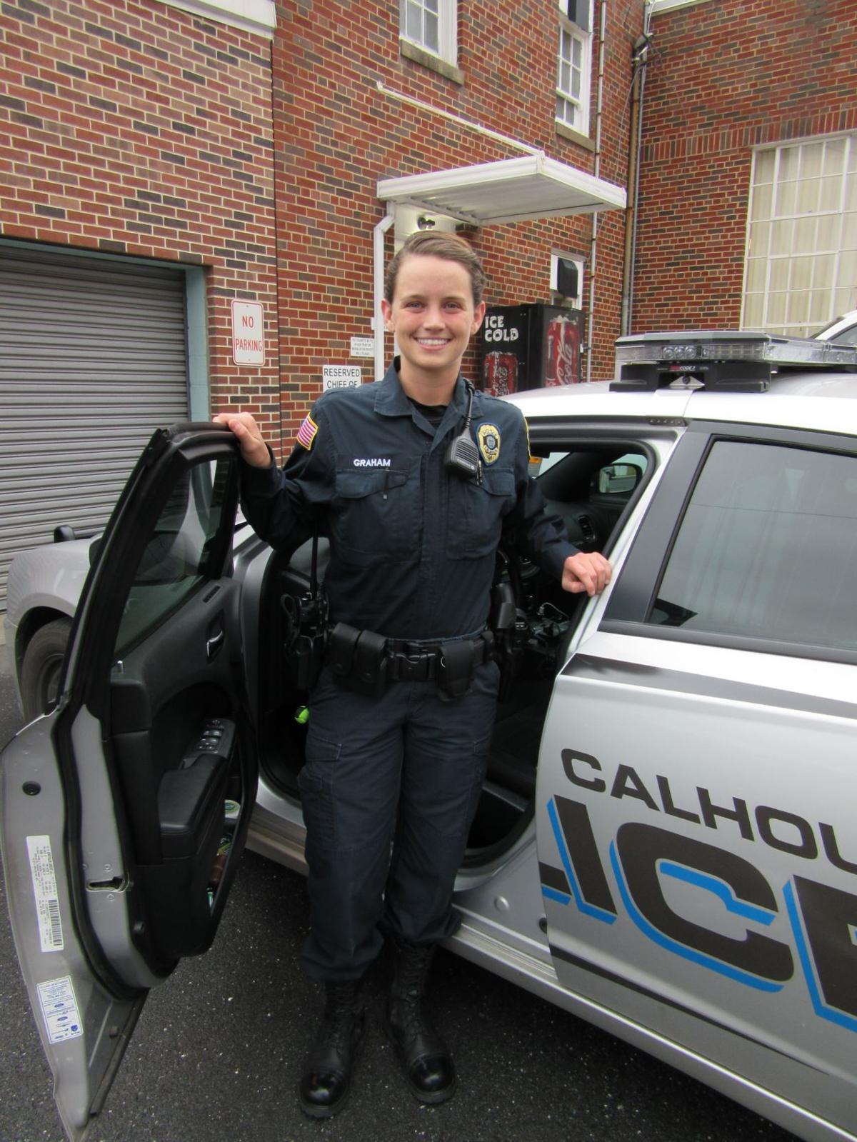 Women In Service: Calhoun police officer Hannah Graham | The Calhoun ...