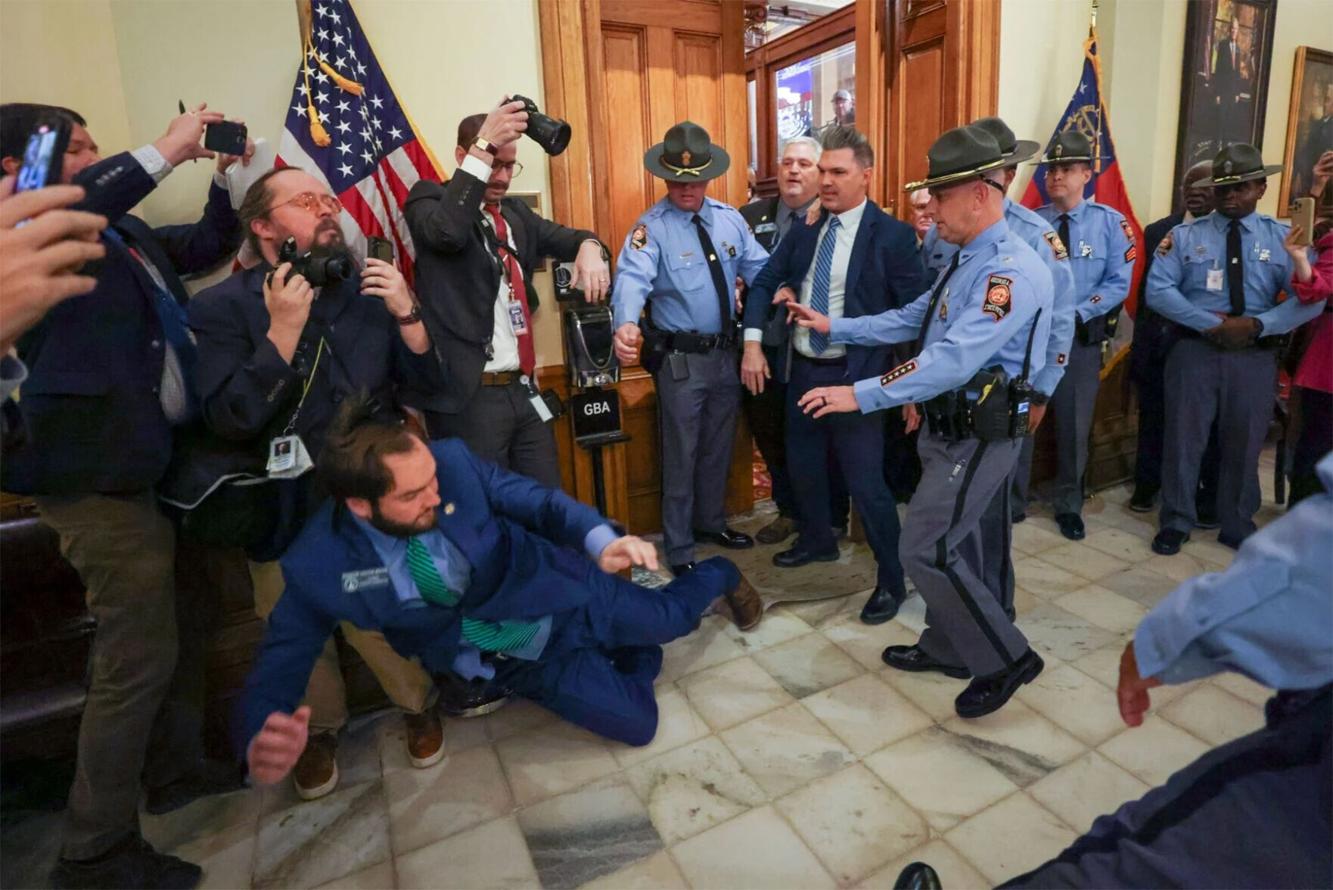 Sen. Colton Moore Arrested at Ga. House after Scuffle | News ...