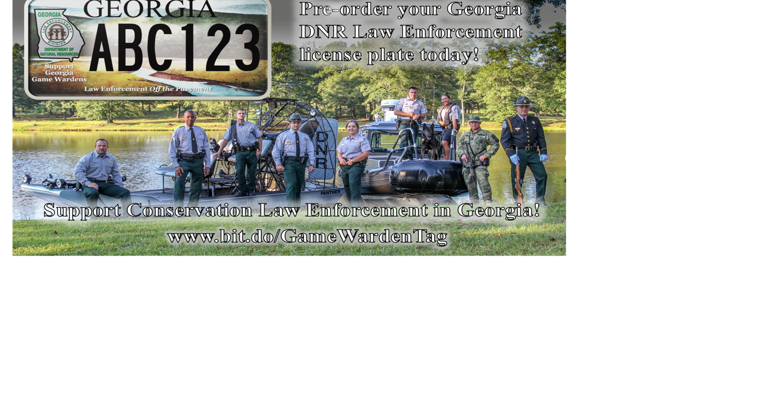 Proposed new tag to support Ga. game wardens | Local News ...