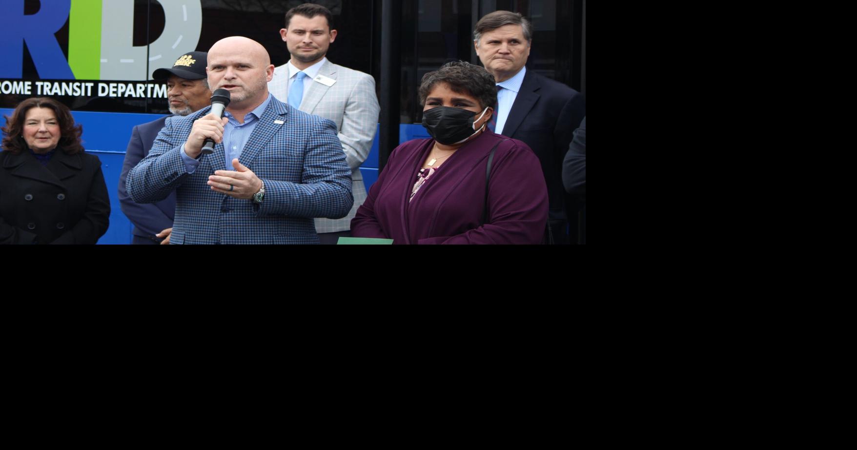 Rome Transit Department unveils new buses | Local News ...