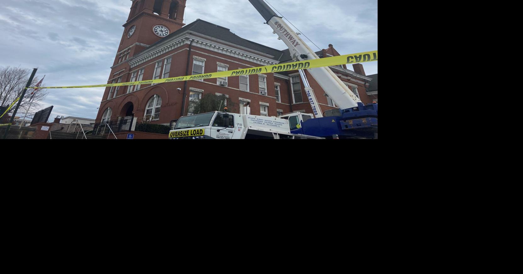 Historic Courthouse bell tower gets new roof | Local News ...
