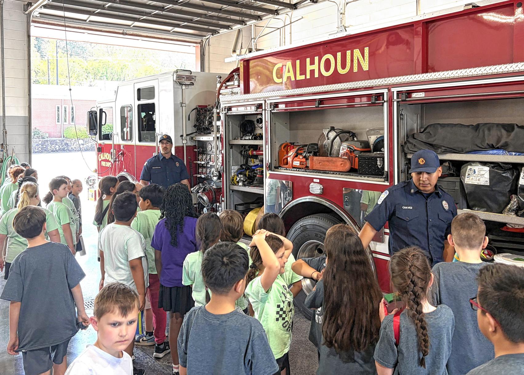 Third graders tour the town | Gordon Life | northwestgeorgianews.com