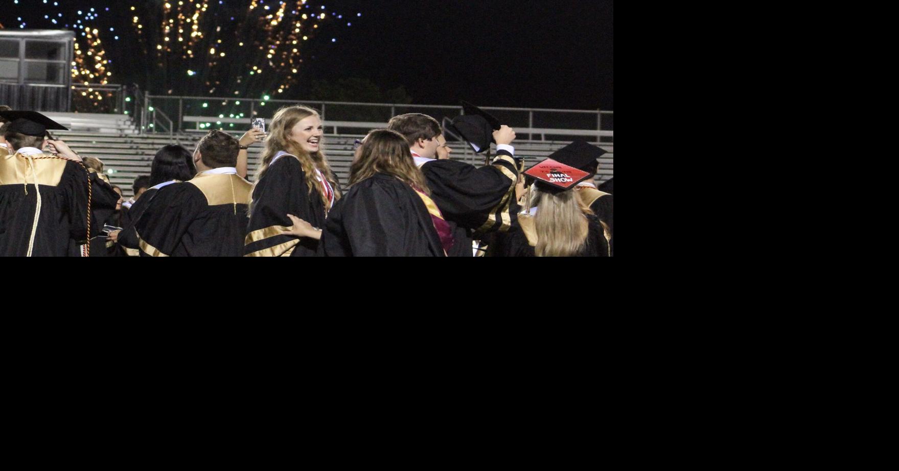 Rockmart graduates wait out rain for ceremony, fireworks | Education ...