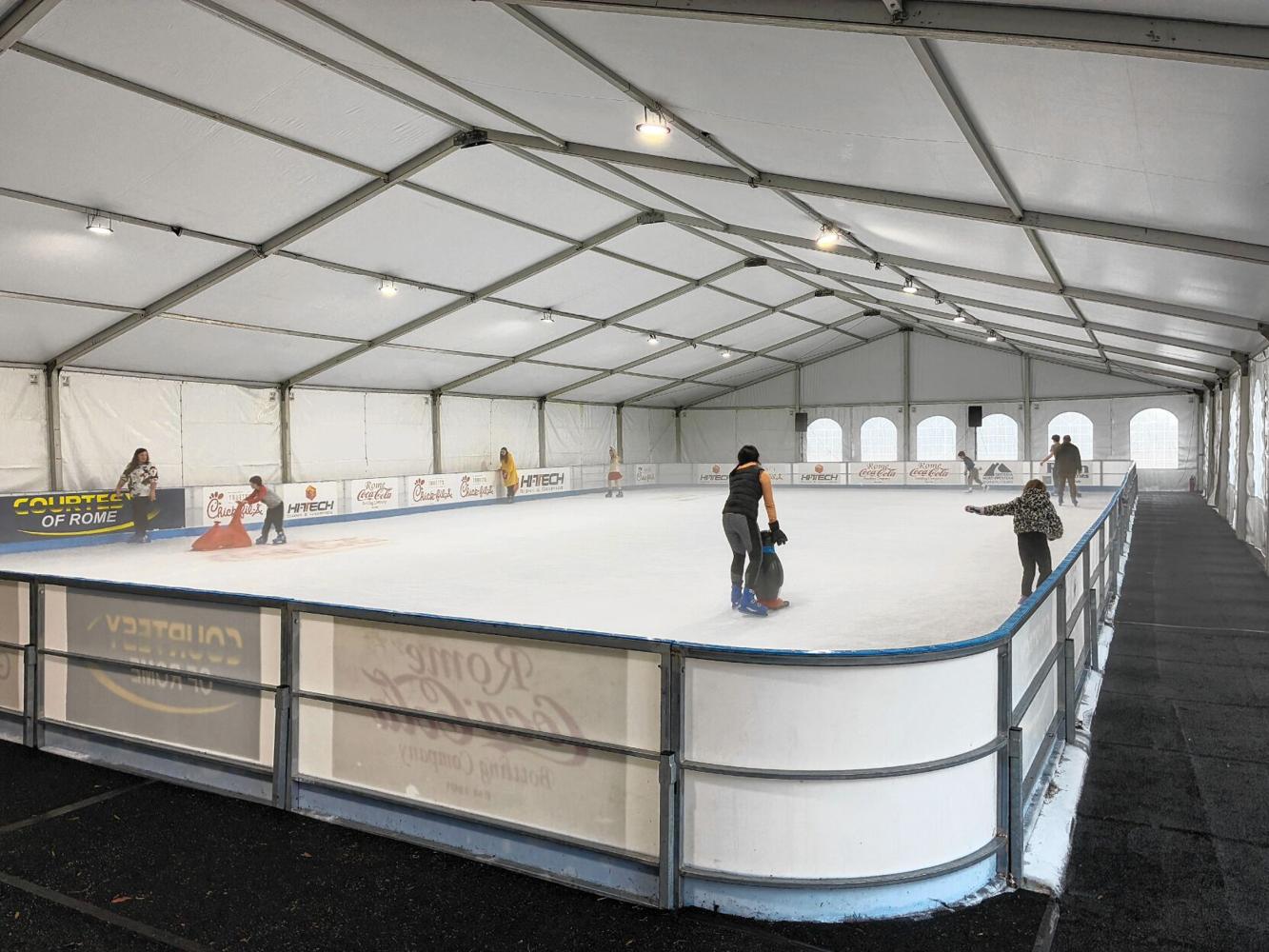 Ice skating rink now open at Ridge Ferry Park | Local ...