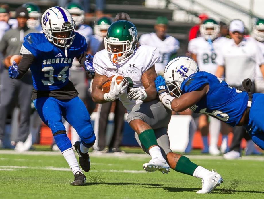 COLLEGE FOOTBALL: Shorter can’t hang on against Delta State | Colleges ...