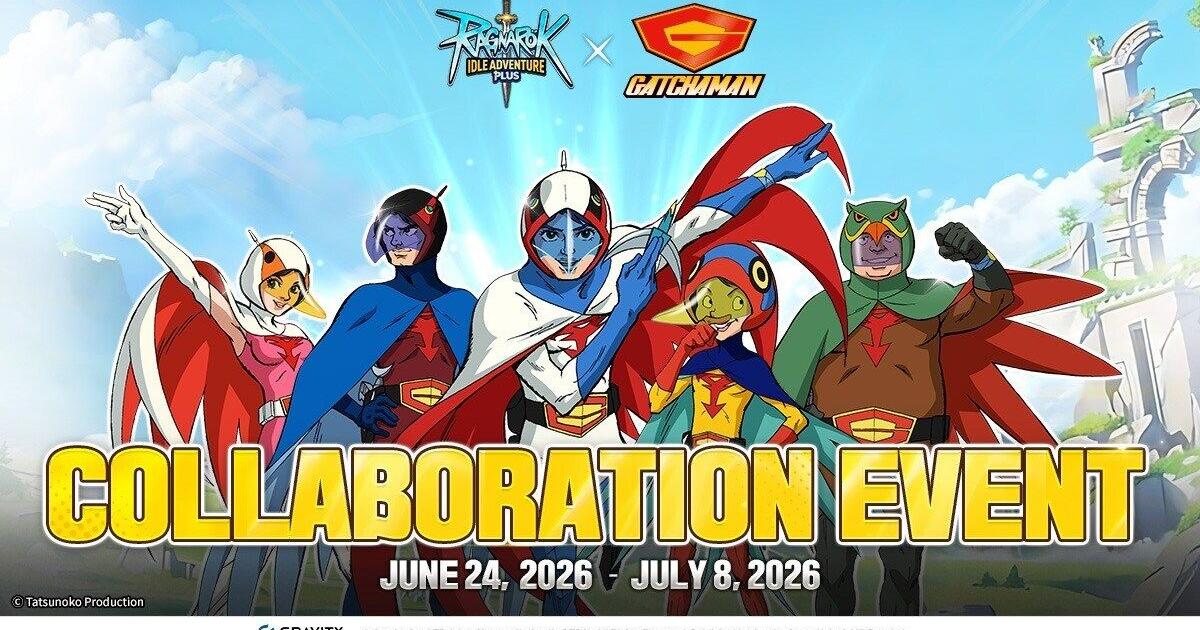 Gravity Game Hub Launches Exclusive Gatchaman Collaboration Across ...