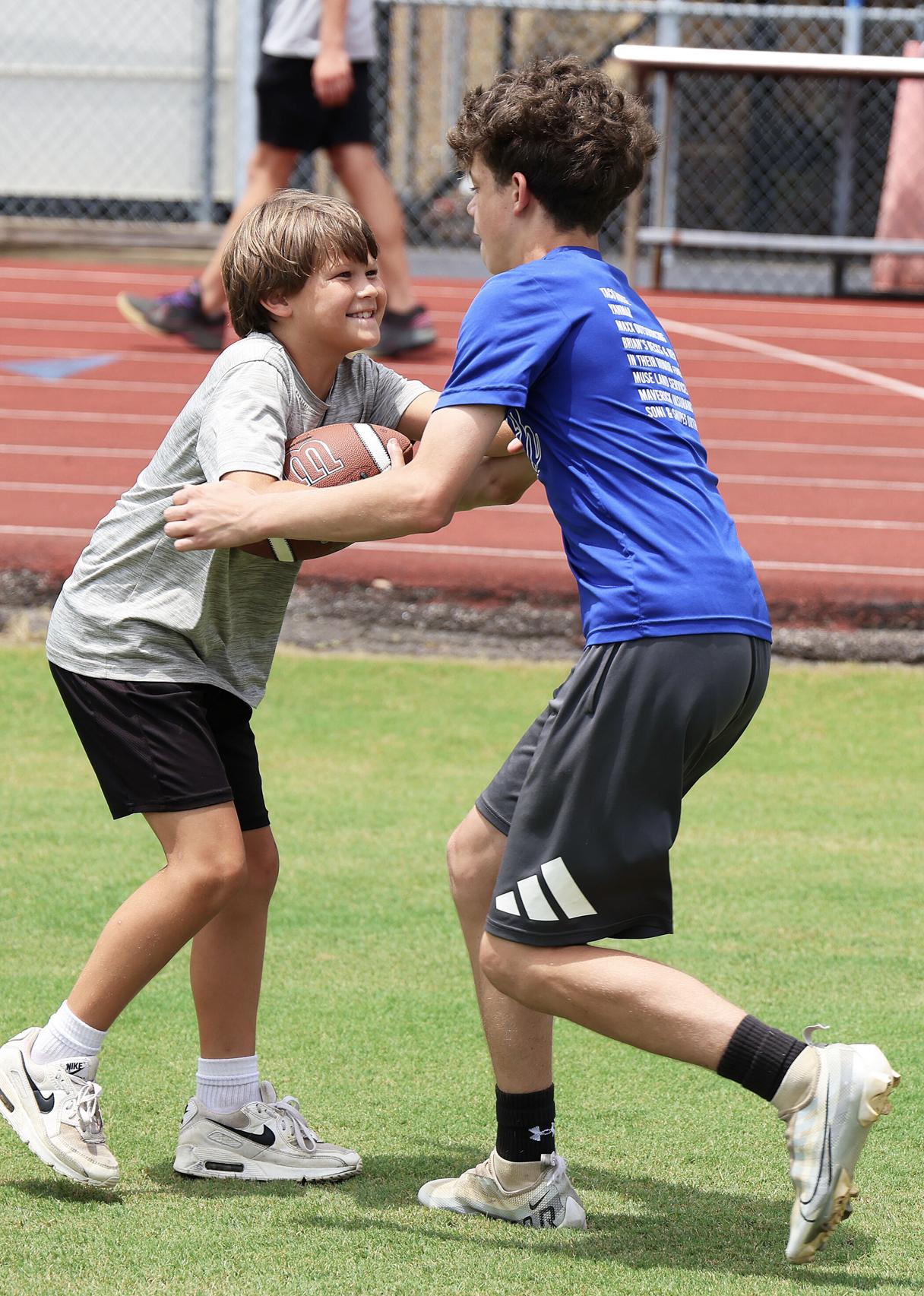 Future Warriors hit the football field | Sports | northwestgeorgianews.com