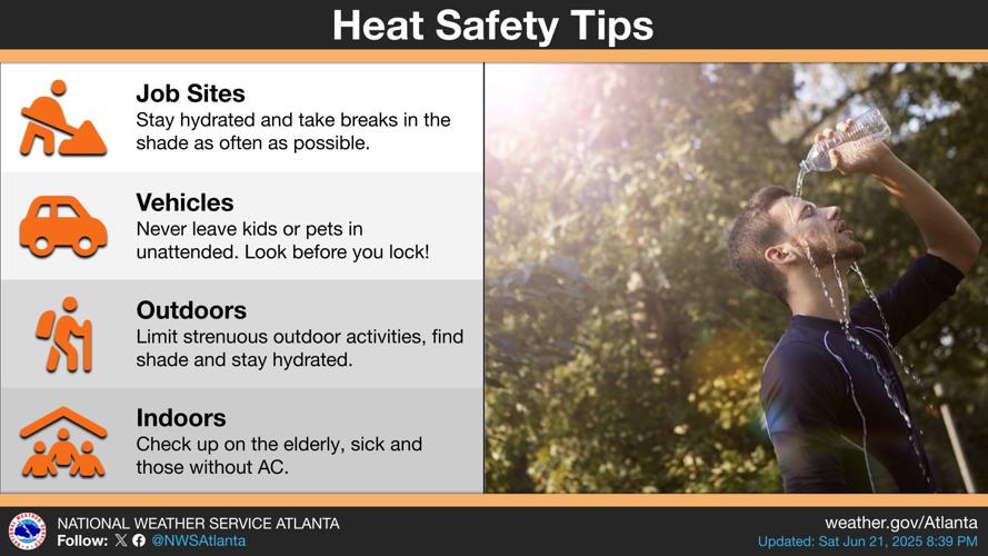 'Stay hydrated, cool, and connected': Tips on staying safe during ...
