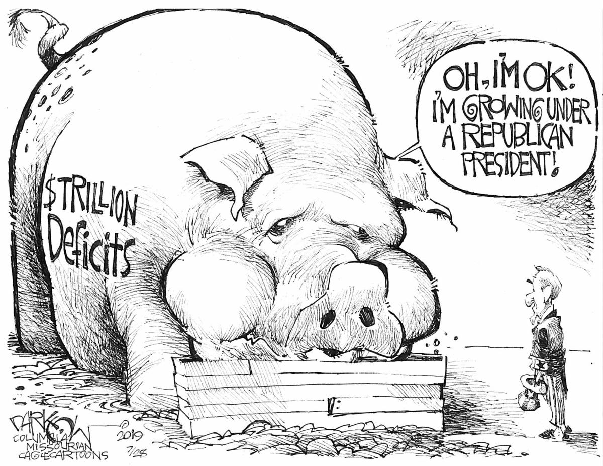 John Darkow cartoon: Republican deficits | Cartoons ...