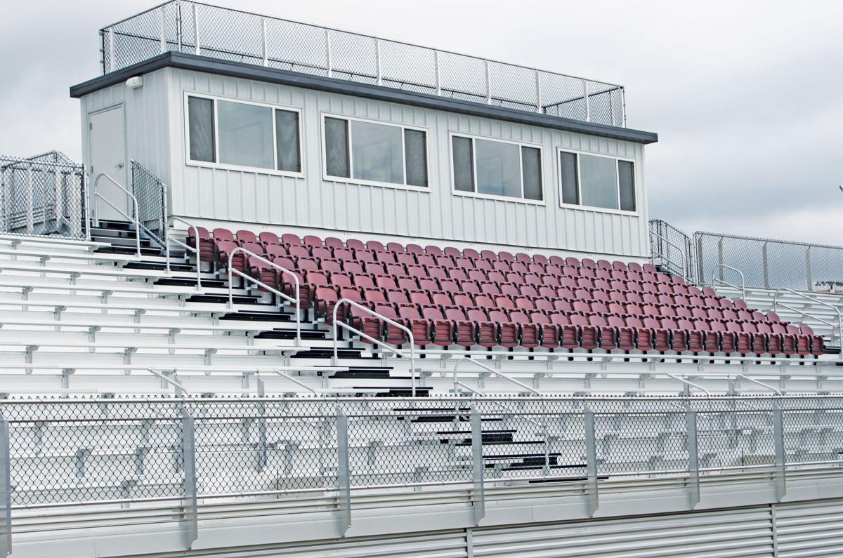 Sand Rock’s new football bleachers, press box installed | The Cherokee ...