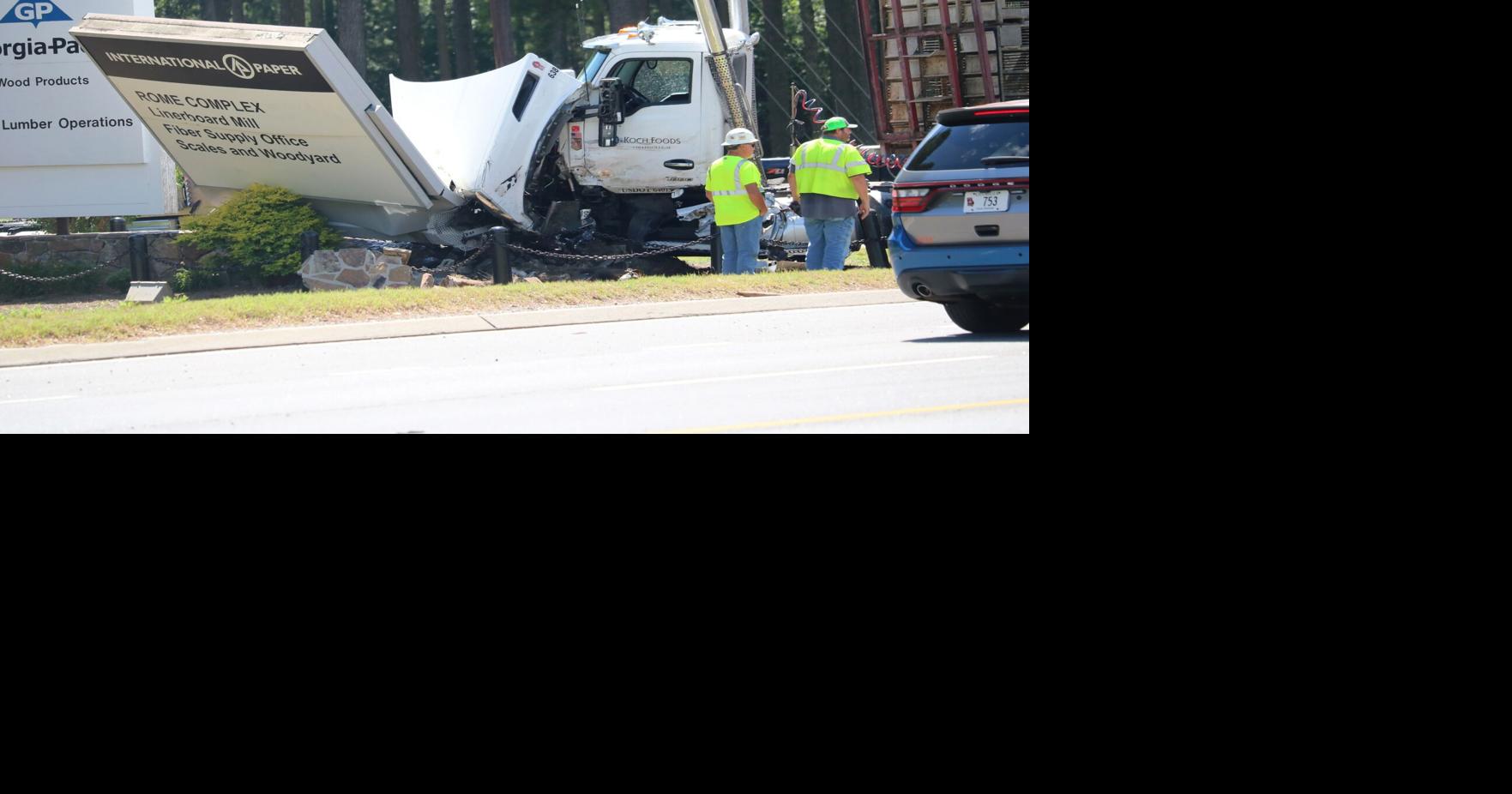 Tractor-Trailer Wreck Blocks Alabama Highway in Rome | Local News ...