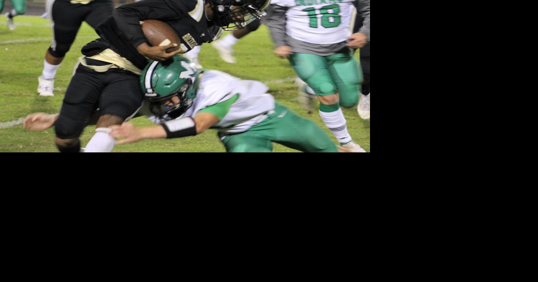 FOOTBALL: Whatley scores 3 TDs as Rockmart shuts out Murray County, 49 ...