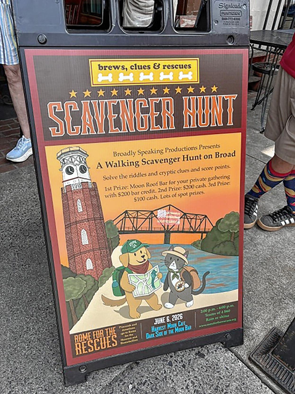 brews, clues & rescues Scavenger Hunt: Amateur detectives take over ...