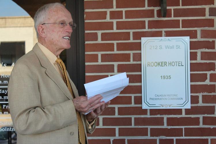 Historic Preservation Commission designates old Rooker Hotel as Calhoun ...
