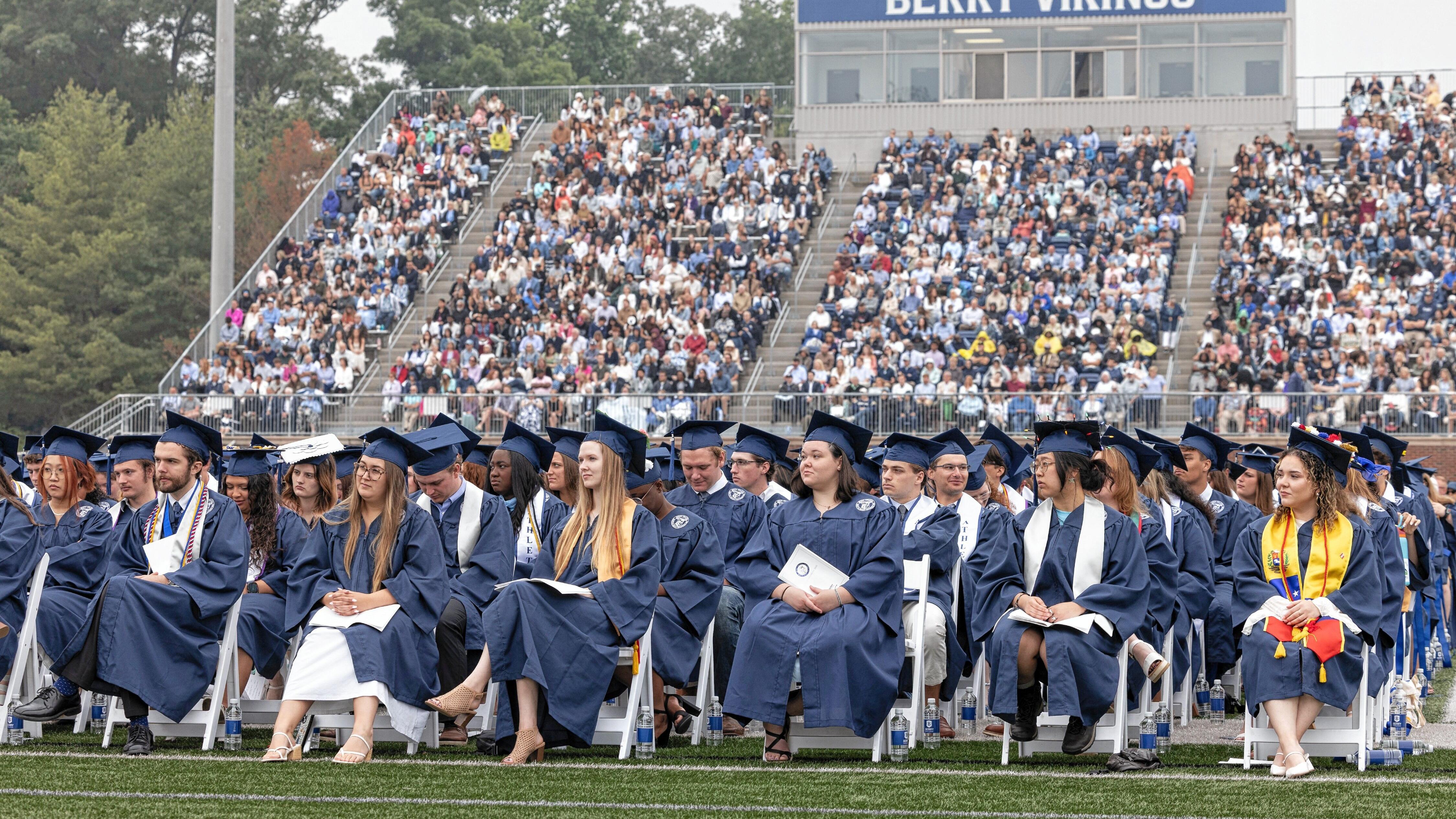 Families fill Valhalla Stadium for spring commencement | Education ...