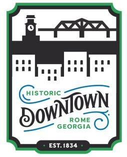 New look for downtown Rome logo as rebranding campaign launched ...