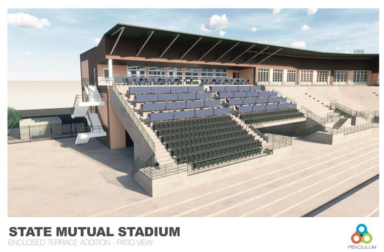 Seating capacity expanded to 100% at State Mutual Stadium; local fans ...