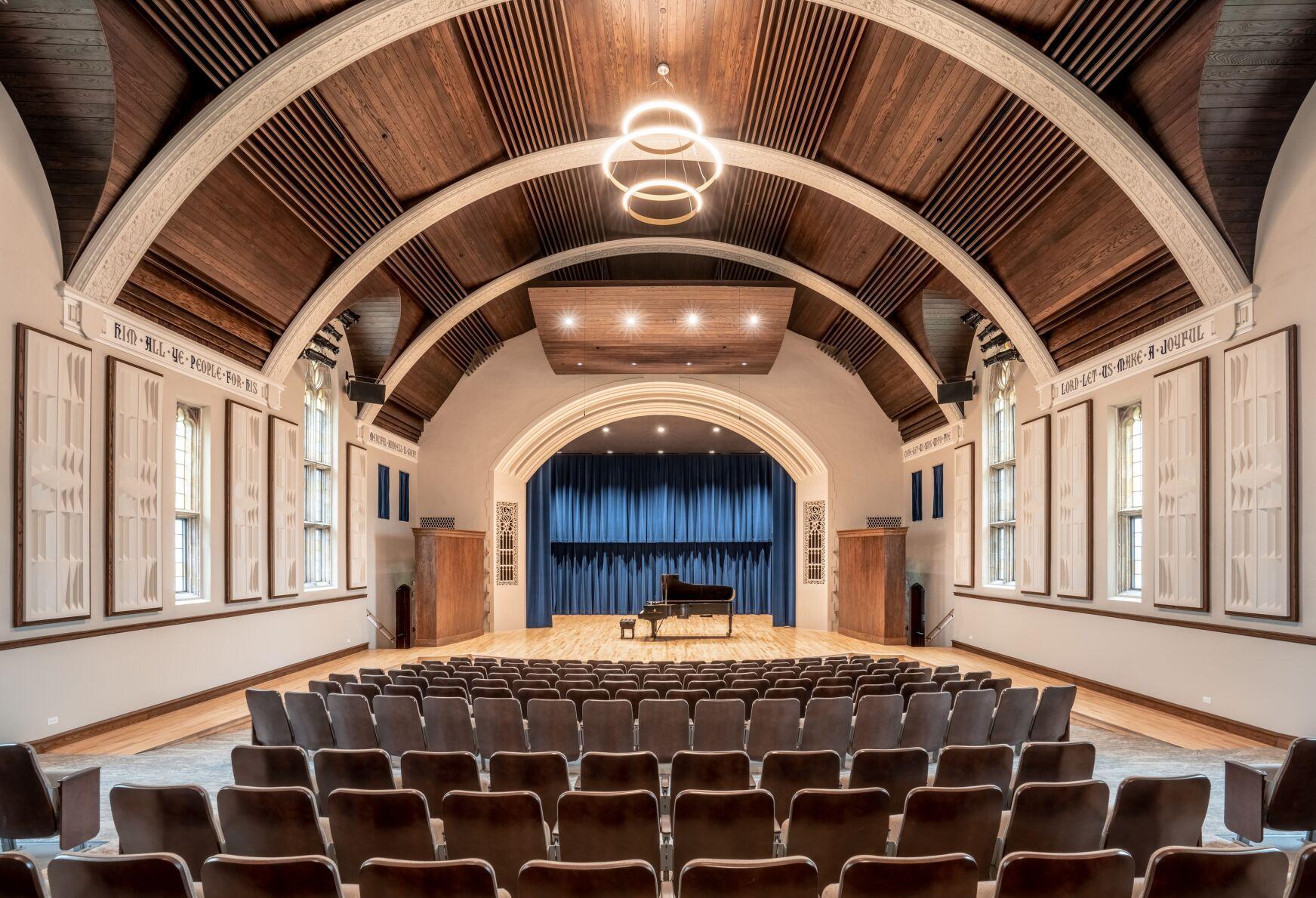 Ford Auditorium renovation receives global architectural award | Local ...