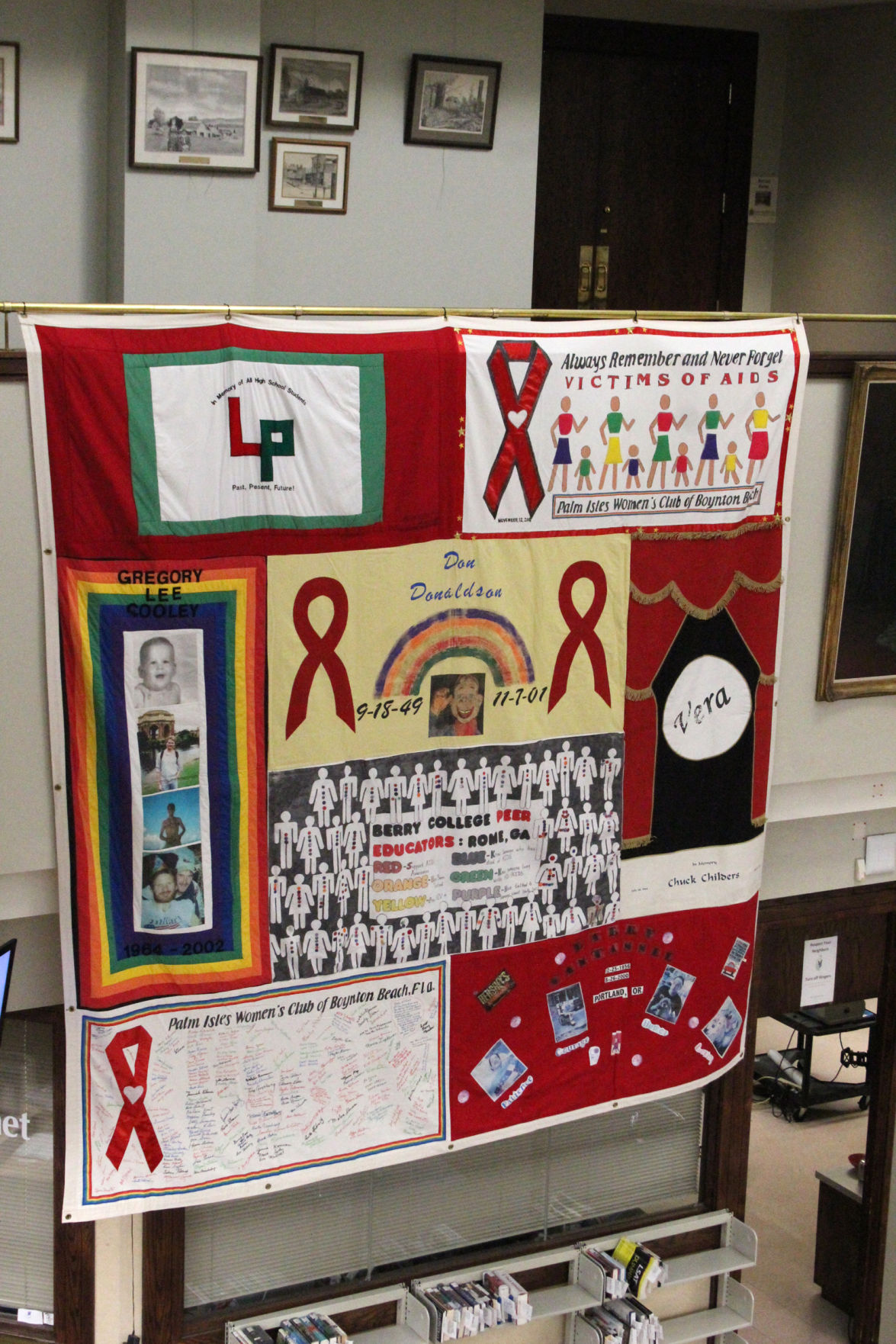 Remembrance and Awareness: Service and quilt display commemorate World ...