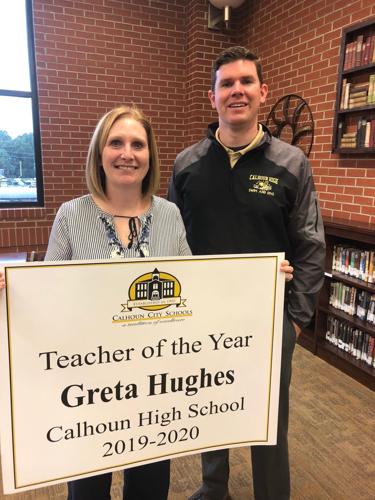 Top Calhoun teachers honored; all are products of the school system ...