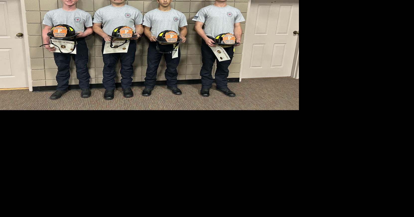 Gordon County Fire and Rescue graduates four recruits | Gordon Life ...