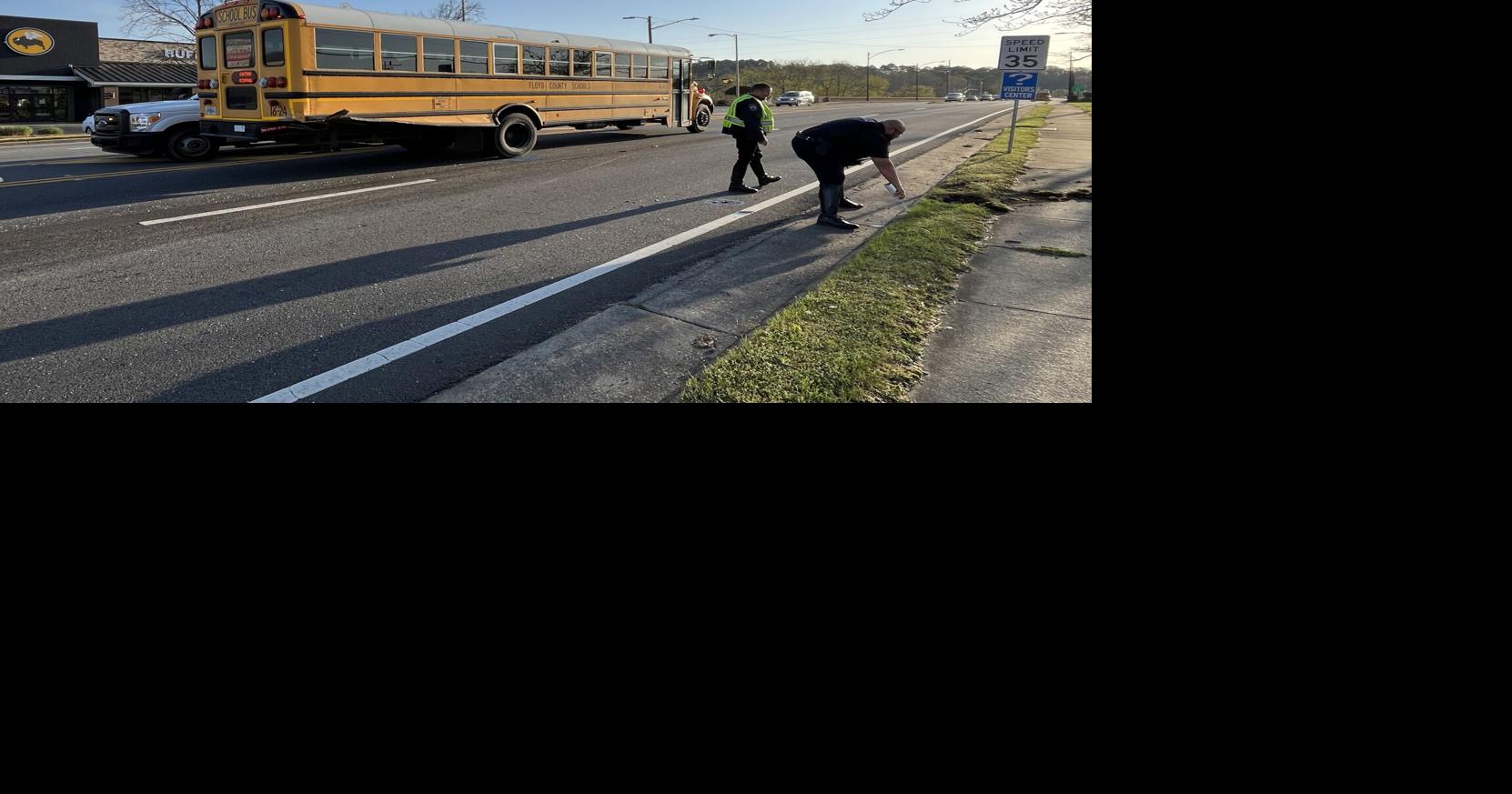 One injury reported in wreck involving school bus on Turner McCall ...