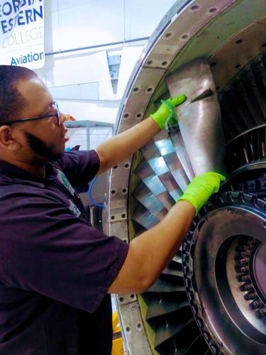 GNTC Aviation Maintenance Technology graduate soars in career with Delta | Education ...