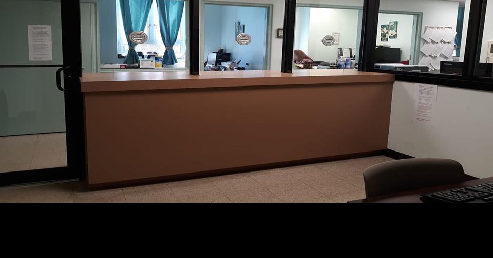 New windows go up in Clerks Office for staff protection | Local ...